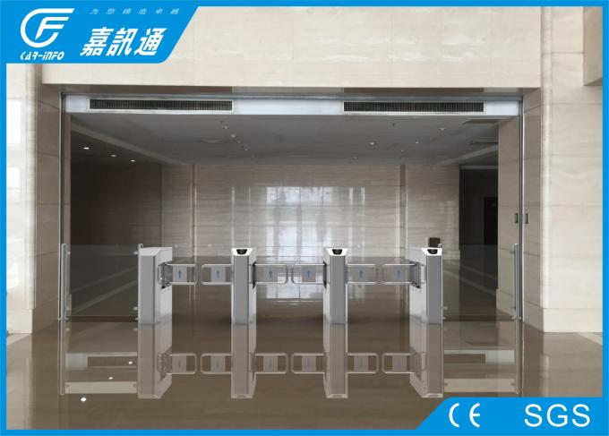 Turnstile Security Systems Bi Directional Rfid Reader Rotating Security Gates