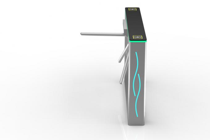 Stainless Steel 304 Electronic Tripod Turnstile Gates With Button/IC ...