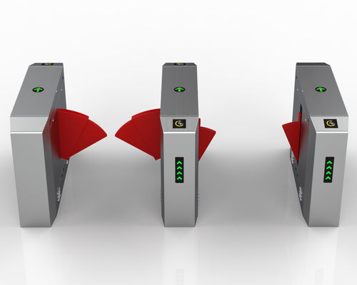 Security Flap Turnstile Gate Barrier Access Control System 550mm ...